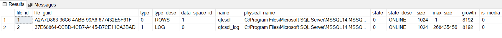 Cấu Tạo Database Trong Sql Server QuẢn TrỊ CƠ SỞ DỮ LiỆu
