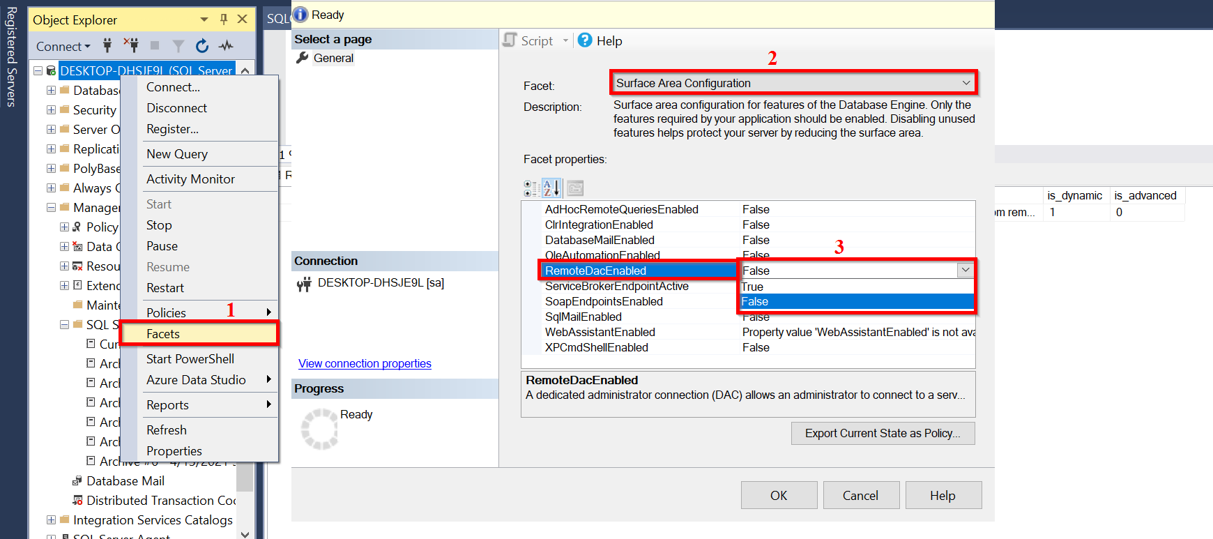 SQL Server Dedicated Admin Connection (DAC) dùng làm gì? - QUẢN TRỊ CƠ ...